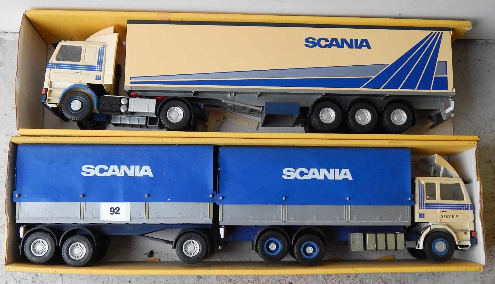 EMEK-MVOVIOY , FINNISH MAKE, 1:25 SCALE MODEL LORRIES : SCANIA LORRY ...