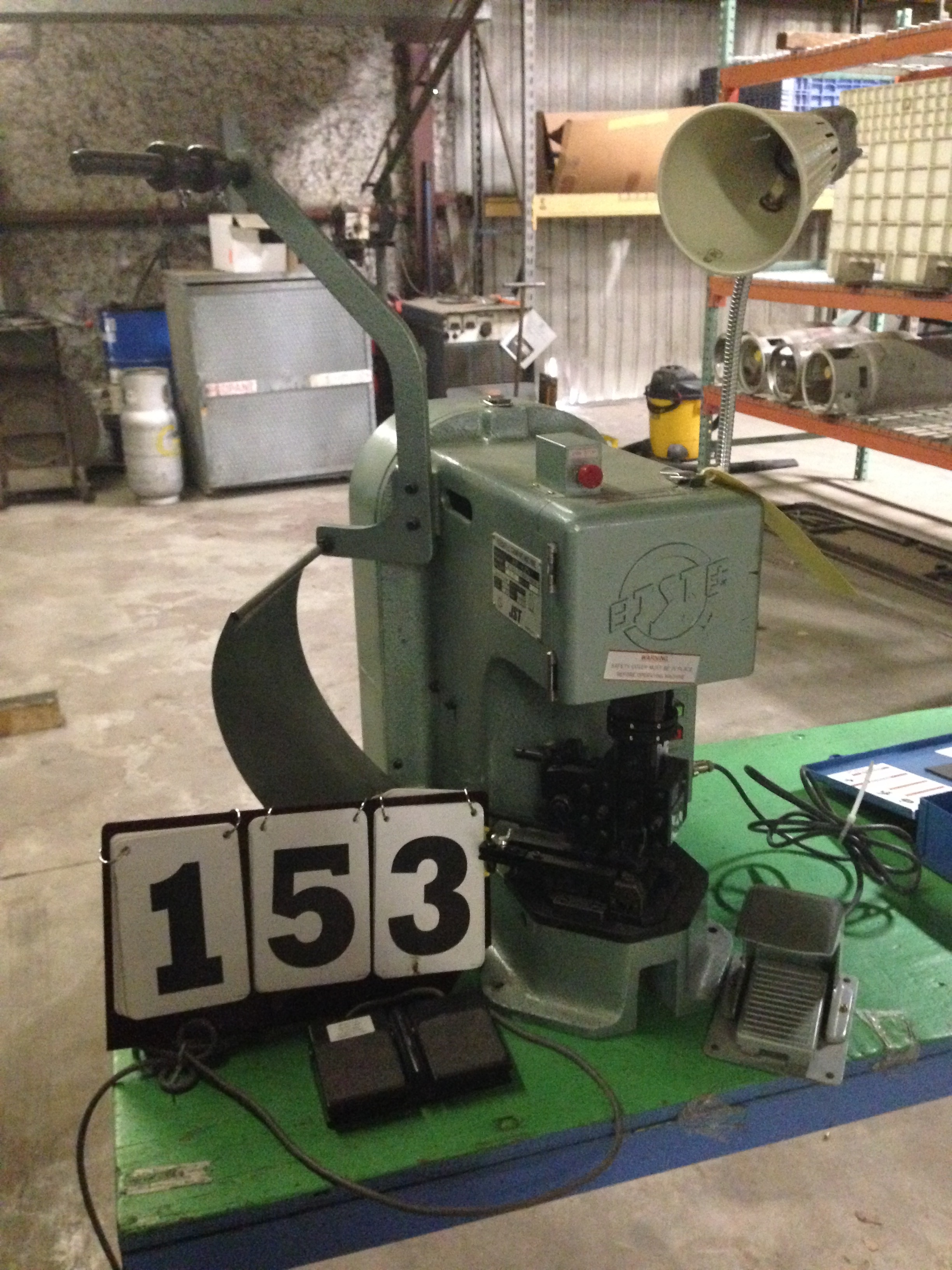 JST VERSATILE CRIMPING MACHINE , MODEL:AP-K2N, MFG DATE:93-7-28, MFG ...