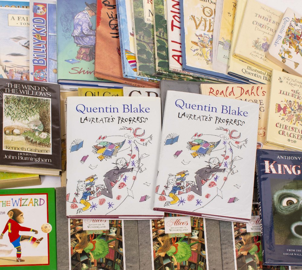 A COLLECTION OF CHILDREN'S BOOKS illustrated by Quentin Blake, some ...