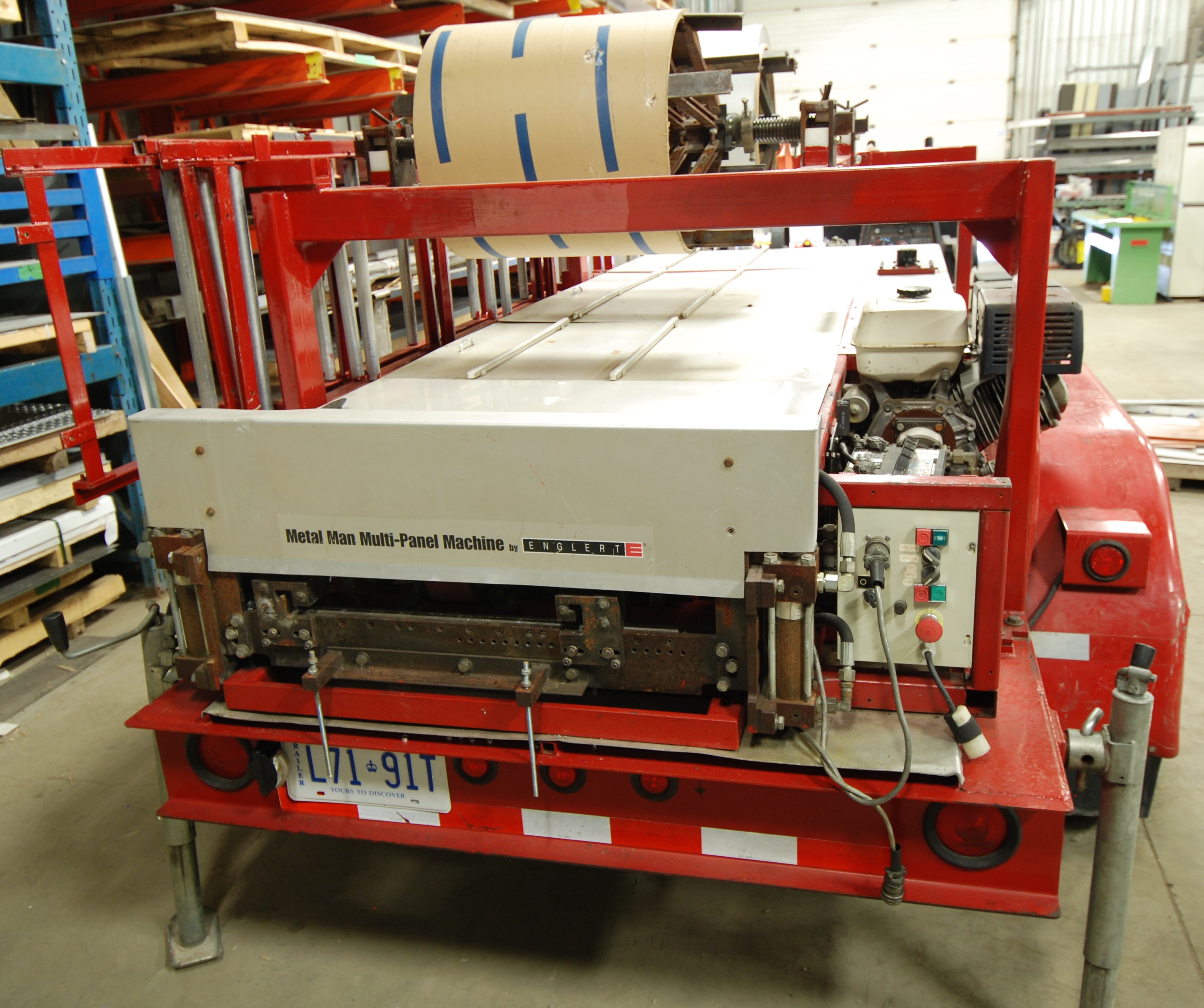 { Group of lots: 133, 133A } } 2003 ENGLERT METAL MAN MULTI-PANEL ...