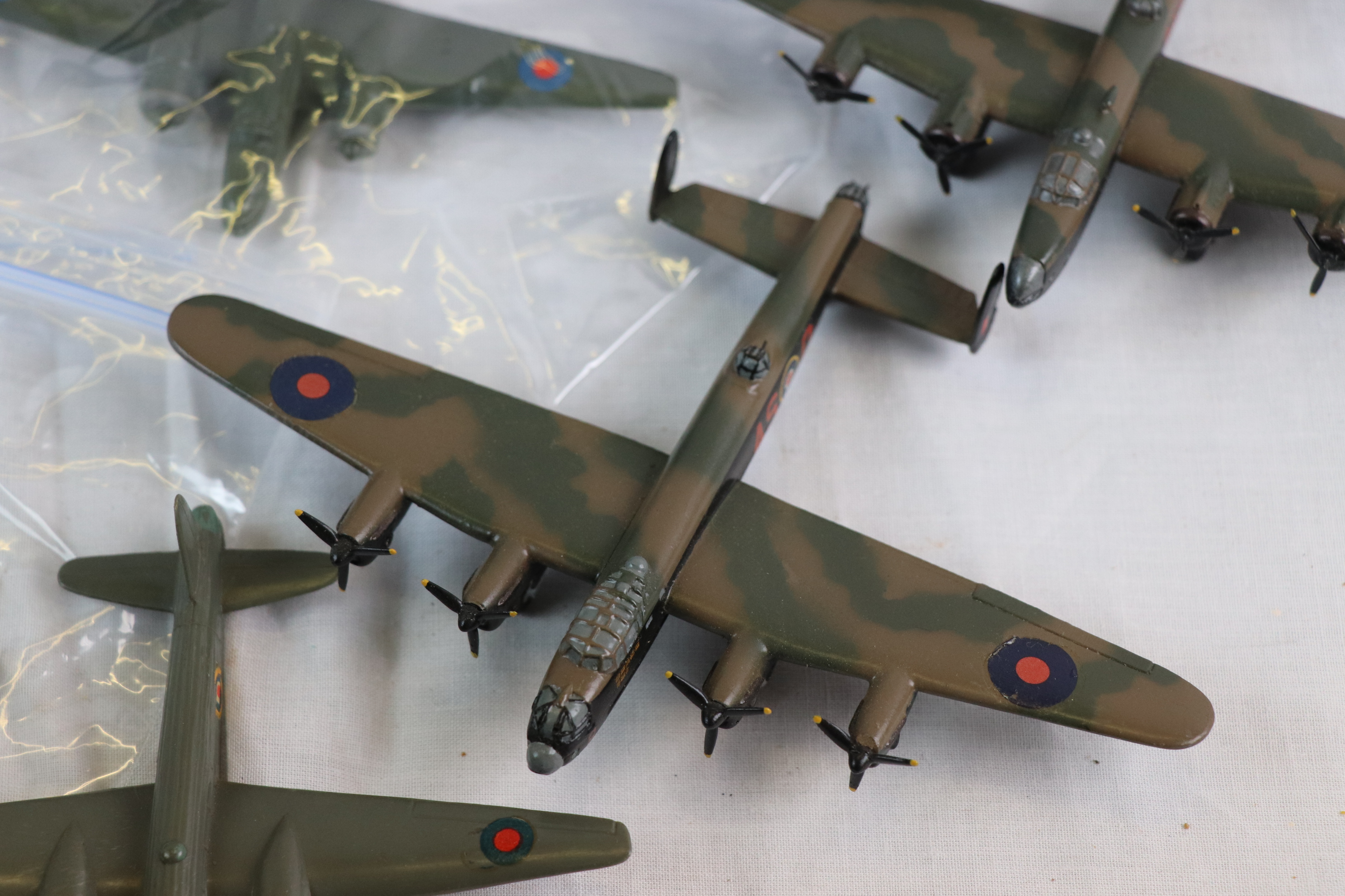 Collection Of Wiking aircraft recognition models.