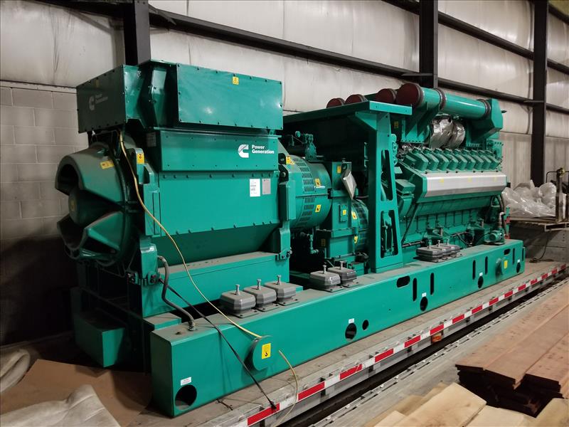 Cummins 1750 Continuous Power Genset, Model: C1750 N6C, Engine: Cummins, Engine Model: QSV91-G2,