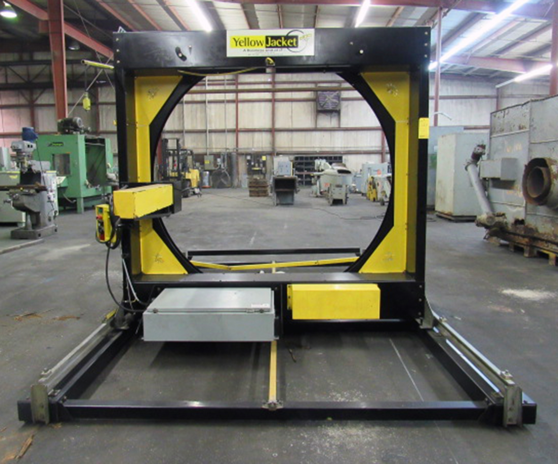 Yellow Jacket Orbital Stretch Wrapping Machine, (LOADING CHARGE: $250 ...