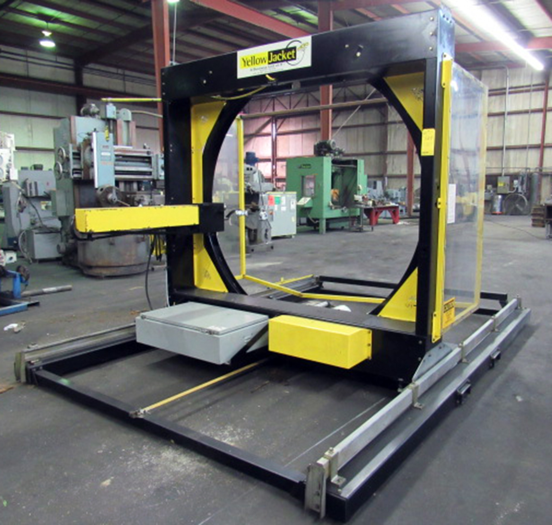 Yellow Jacket Orbital Stretch Wrapping Machine, (LOADING CHARGE: $250 ...
