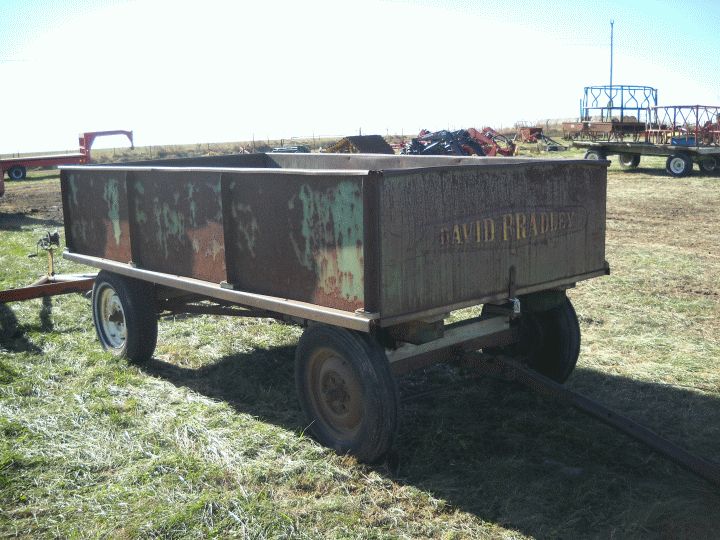 David Bradley Steel Box Wagon