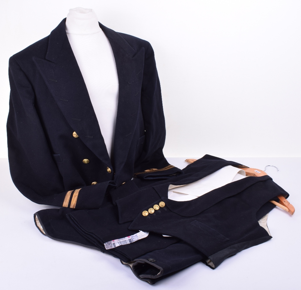 WW2 Period Royal Navy Officers Mess Dress Full Uniform, consisting of ...
