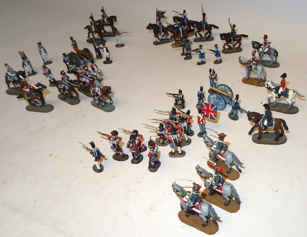 Del Prado Battle of Waterloo Infantry, nineteen Cavalry and two guns ...