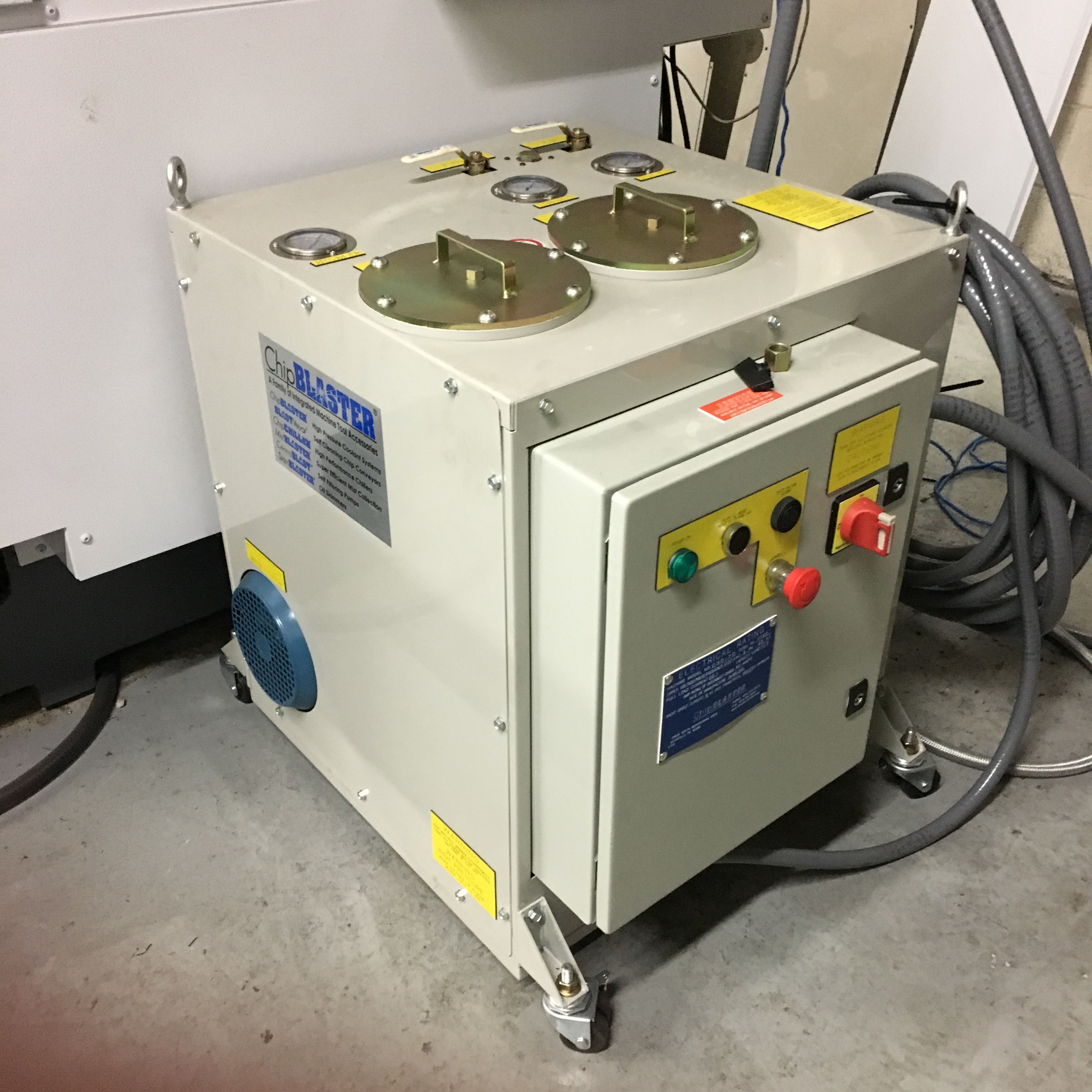 ChipBlaster Mod.D30-70 High Pressure Coolant System - S/N P767 (Located ...