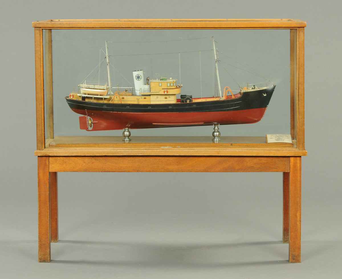 An Engineer's ship model by Hall Russell & Co. Limited of Aberdeen ...