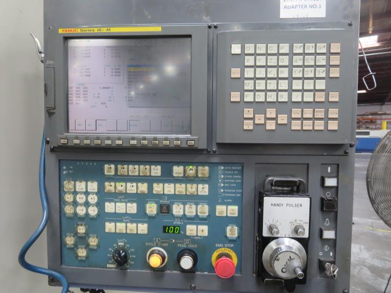 OKK VM7 CNC Vertical Machining Center. 3 Axis 7.5hp, 2 Step Max 10,000 ...