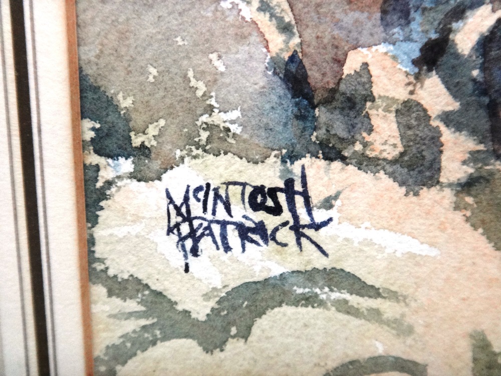 James McIntosh Patrick (1907-1998), Glen Lyn, Perthshire, watercolour ...