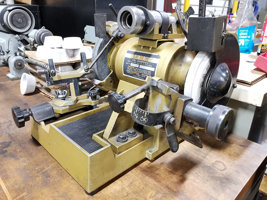 DAREX DRILL SHARPENER, S/N 54372, 1/3 HP, 3,450 RPM,