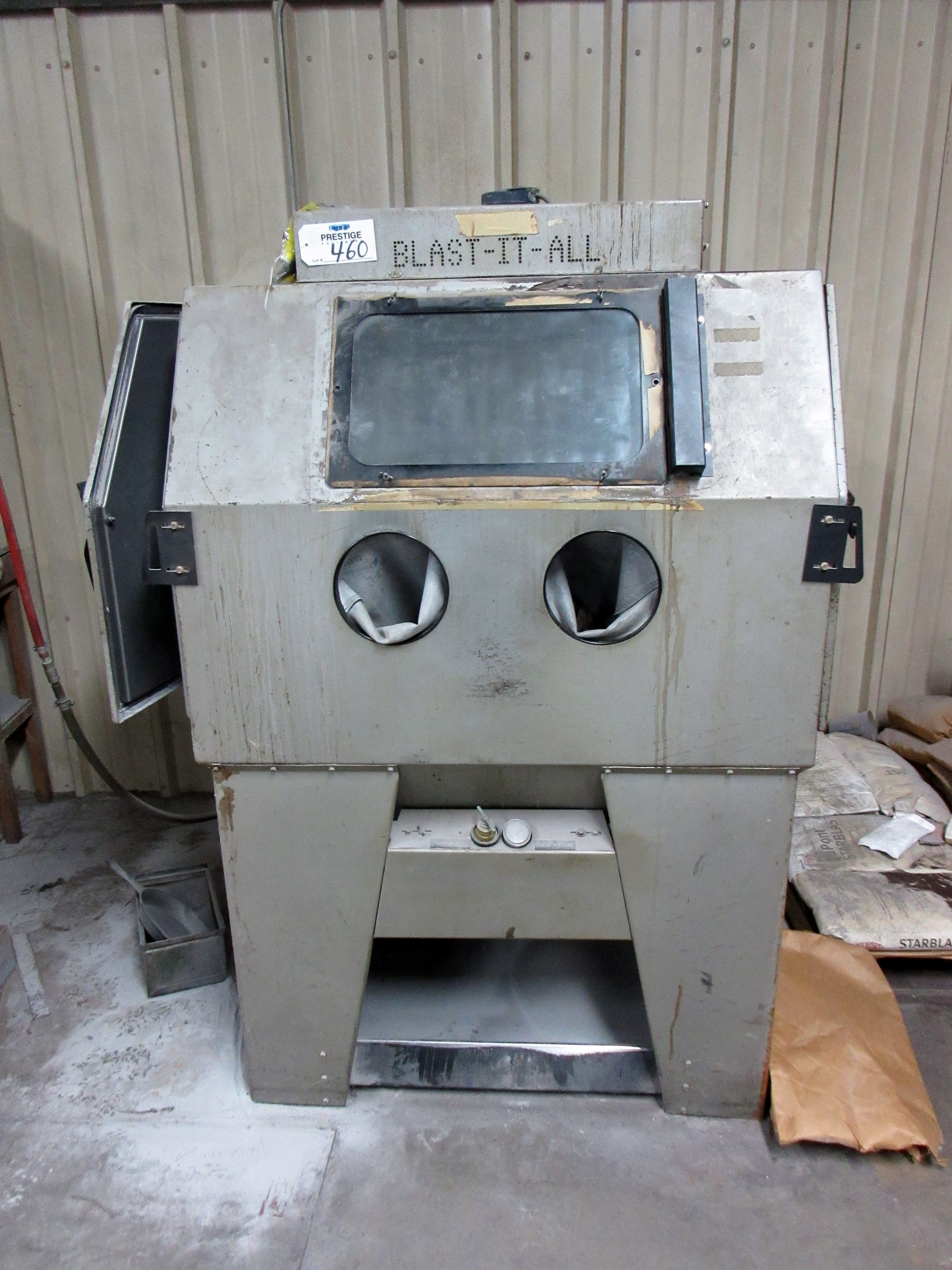 Blast-It-All, Model 4426-7, Blast Cabinet, S/N 87031603, 44'' X 26'' X ...