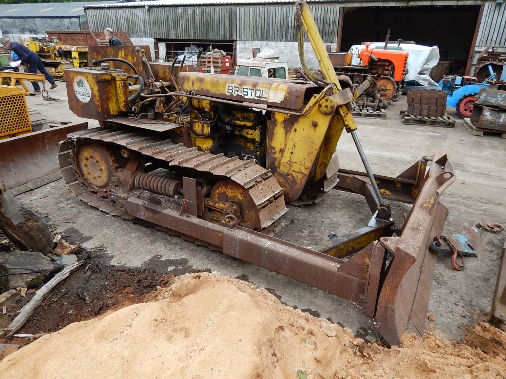 BRISTOL Taurus MKII 3cylinder diesel CRAWLER TRACTOR Fitted with dozer ...