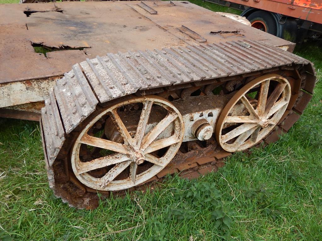Athey Wagon tracked flat bed trailer, (American)