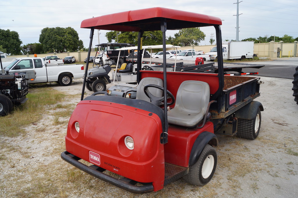 Toro Workman 3100 Gas Powered Utility Cart (23541) S/N: 260000413, Pwd ...