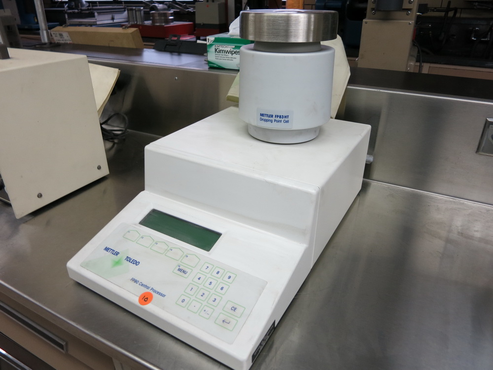 Mettler Toledo dropping point cell, model FP83HT, s/n 5114382160, with ...