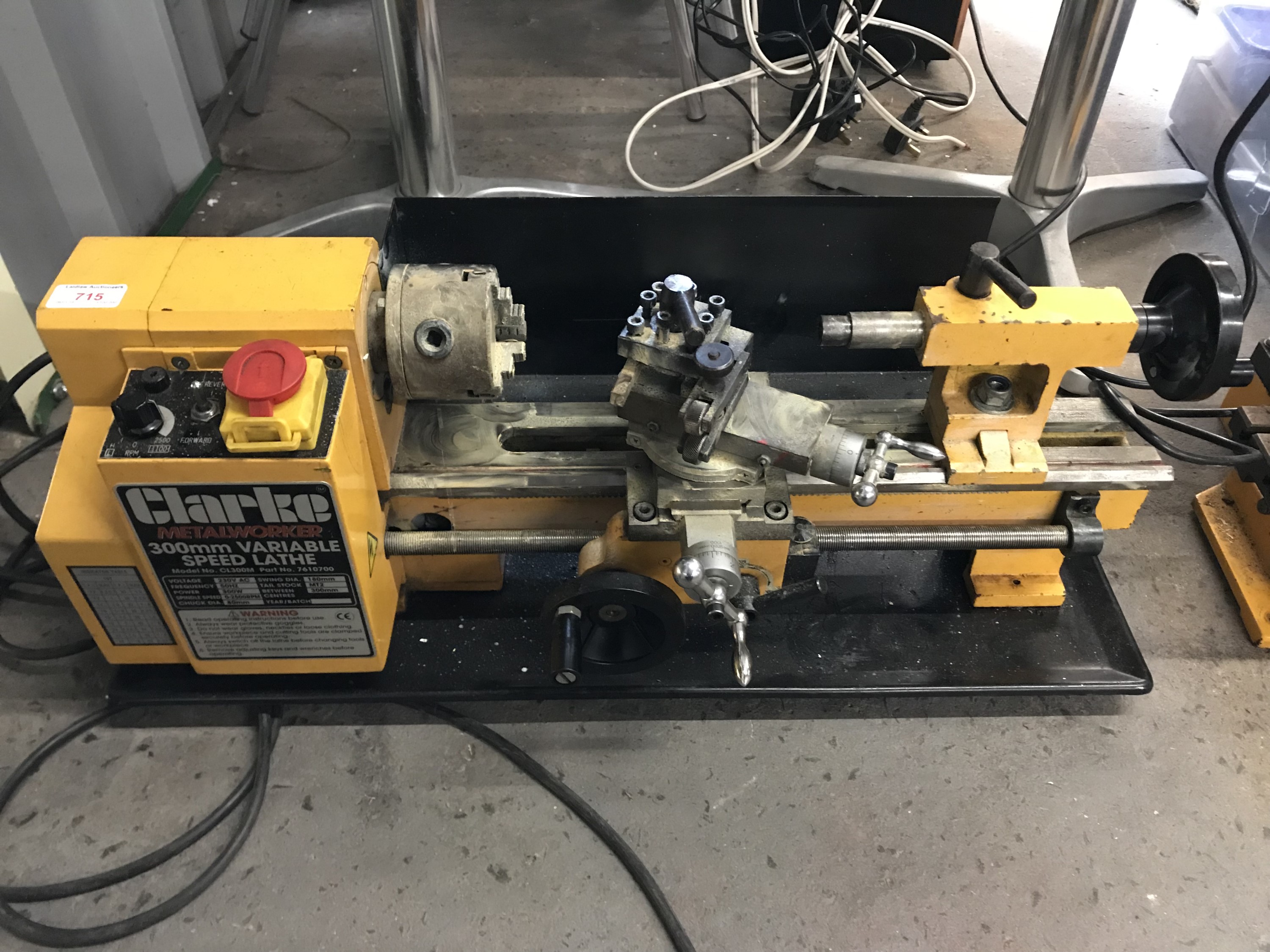 A Clarke Metalworker drill CMD10 together with a Clarke Metalworker ...
