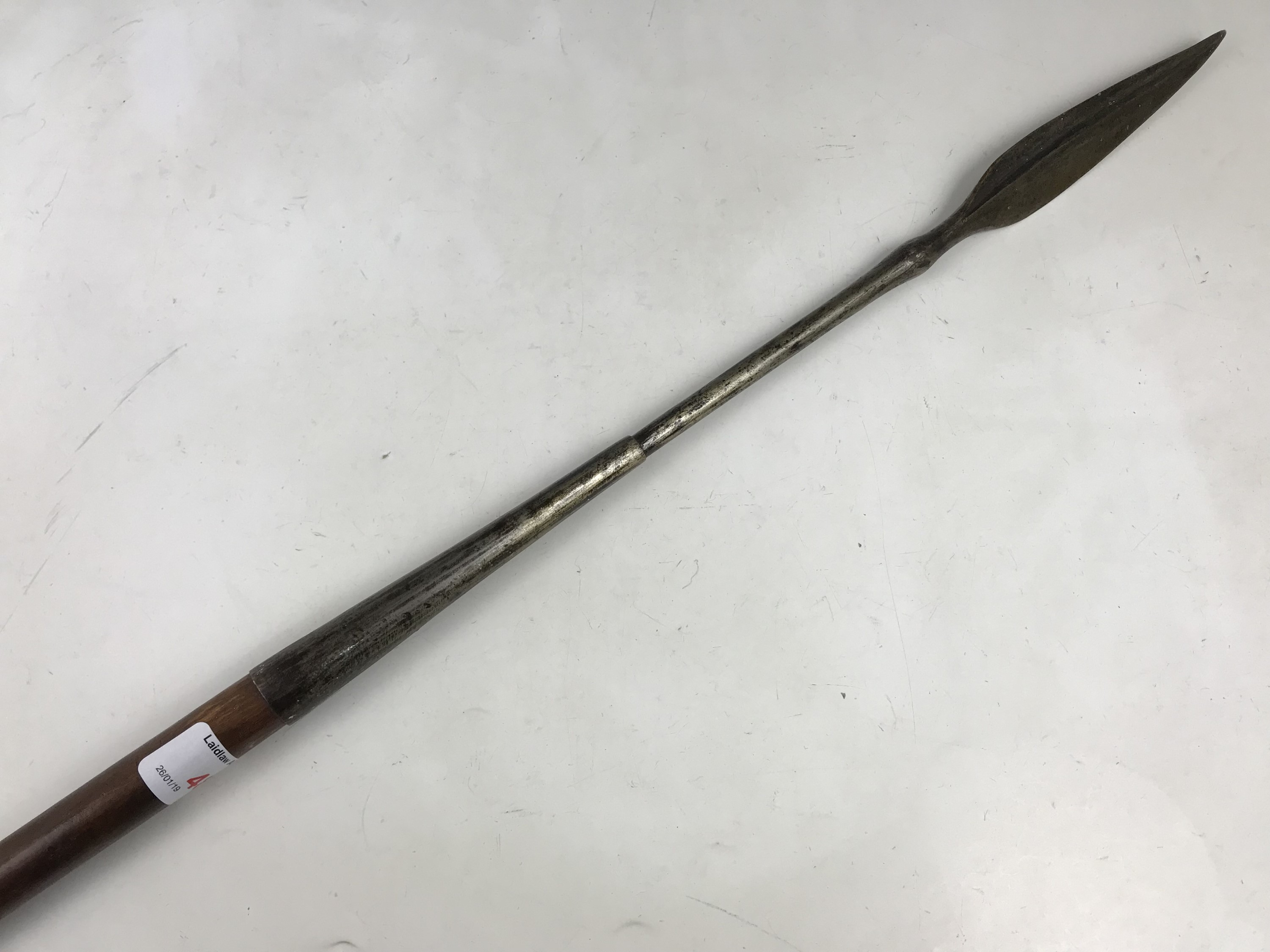 An African spear, 134 cm