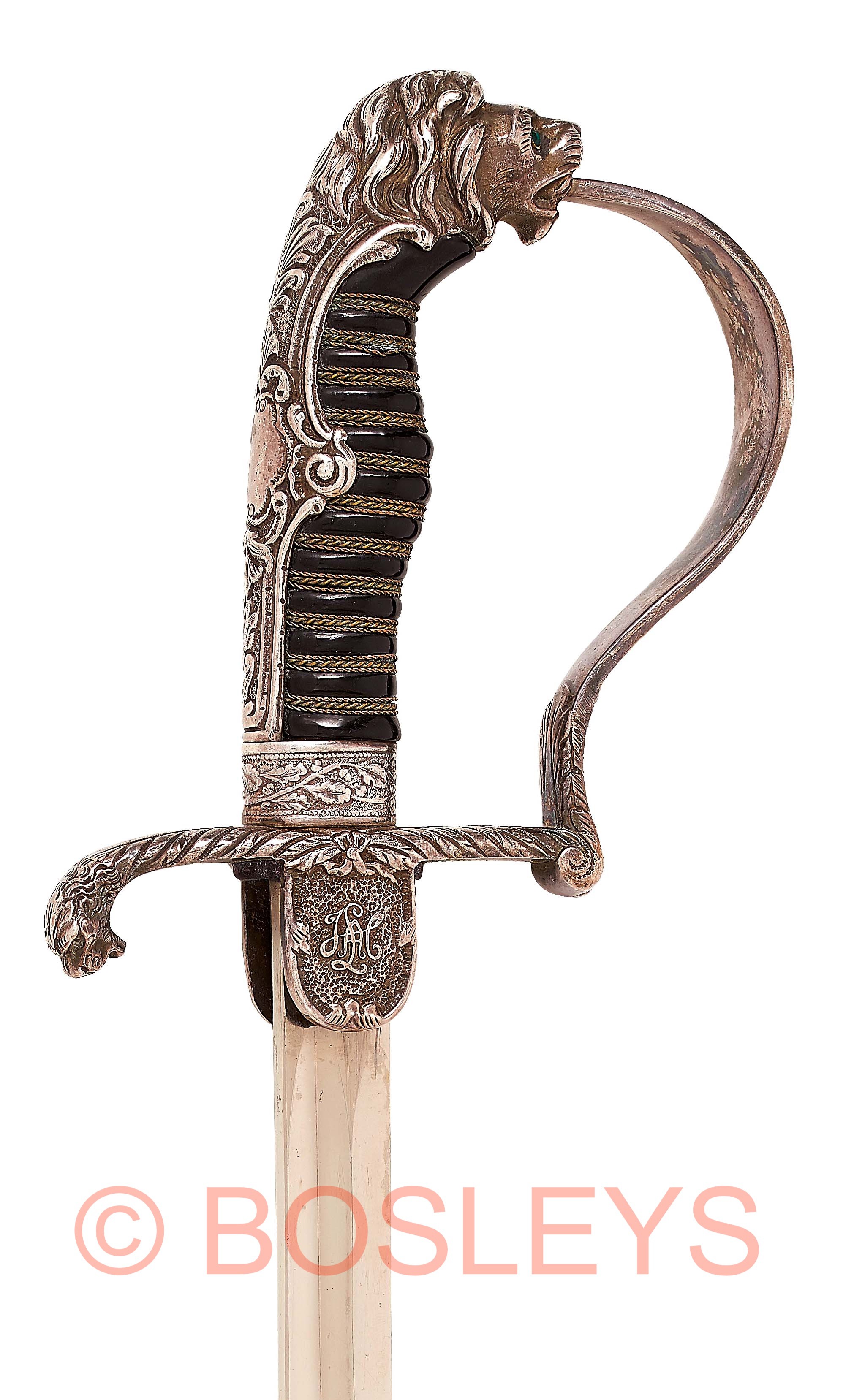German Third Reich. SS Leibstandarte Adolf Hitler Officer’s sword circa ...
