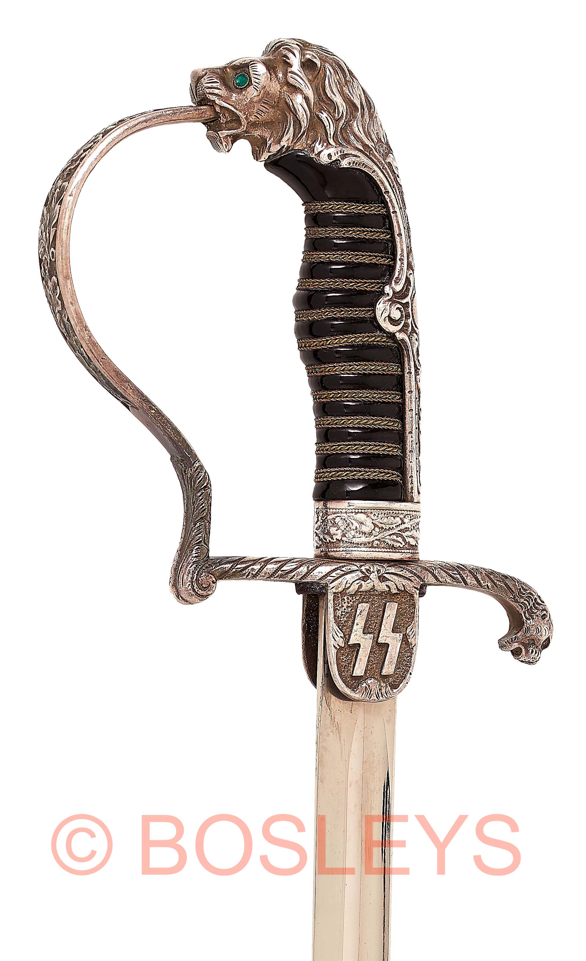 German Third Reich. SS Leibstandarte Adolf Hitler Officer’s sword circa ...