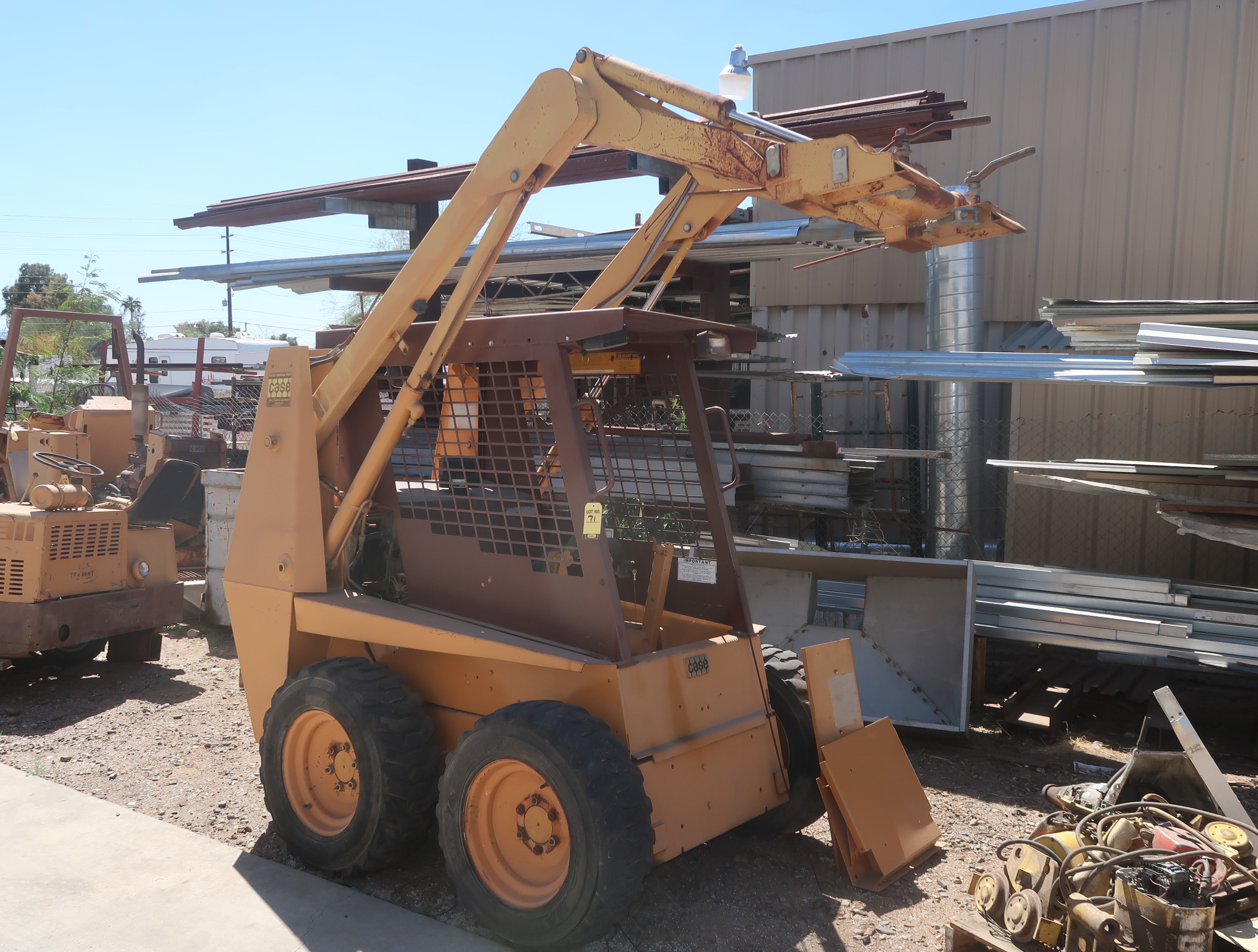 CASE 1835C SKID STEER LOADER, DIESEL, SN. JAF0084323