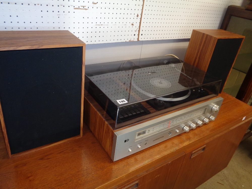 PYE Stereo Music System with speakers