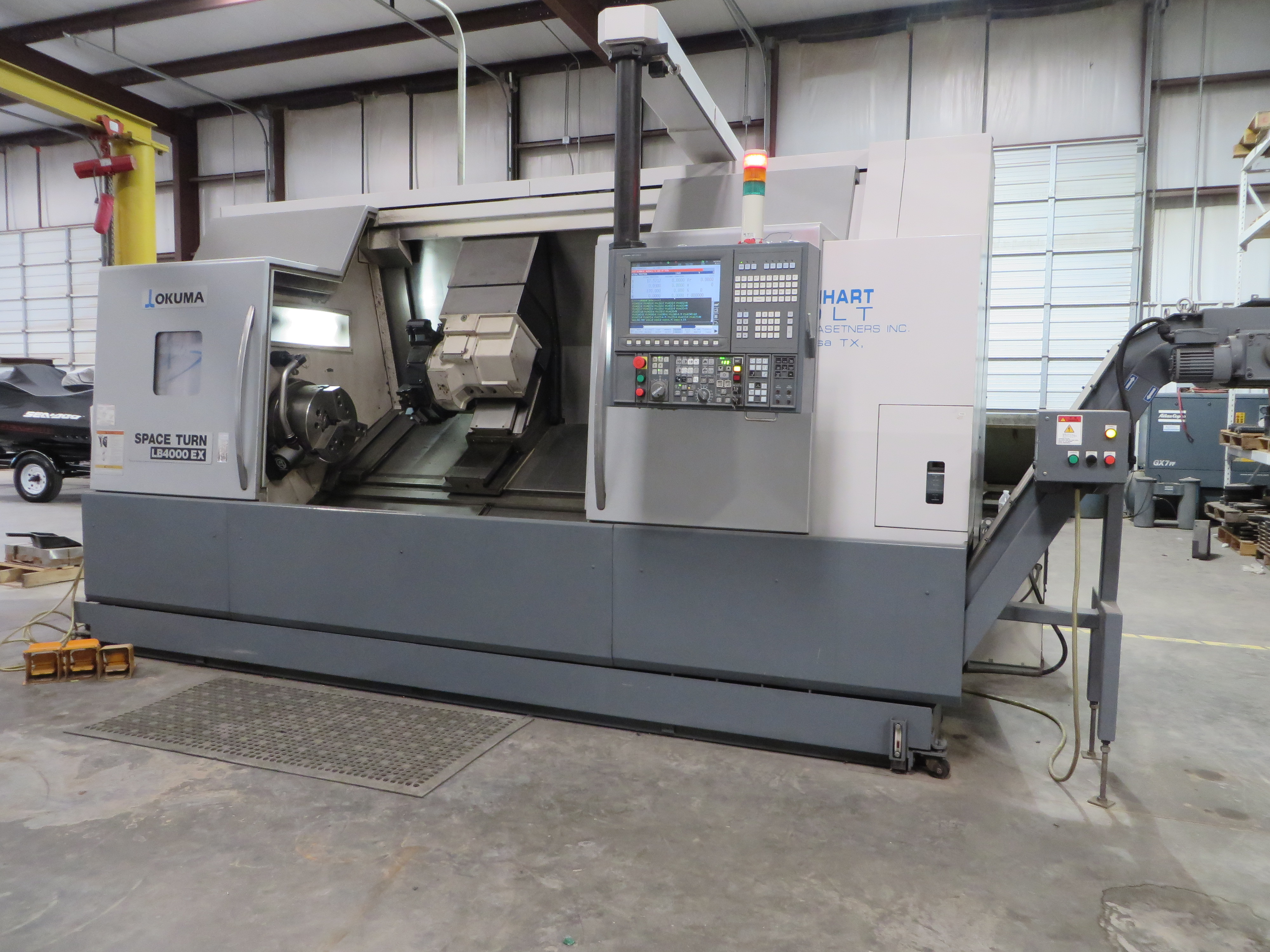 Okuma Space Turn Model LB4000EX - MY C1500 CNC Turning Center with Y ...