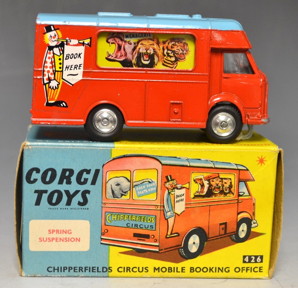 Corgi Toys - 426 Chipperfields Circus Karrier van mobile booking office ...