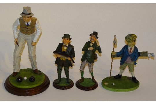 Three figures from the Fairweather Collection by D Fairweather ...