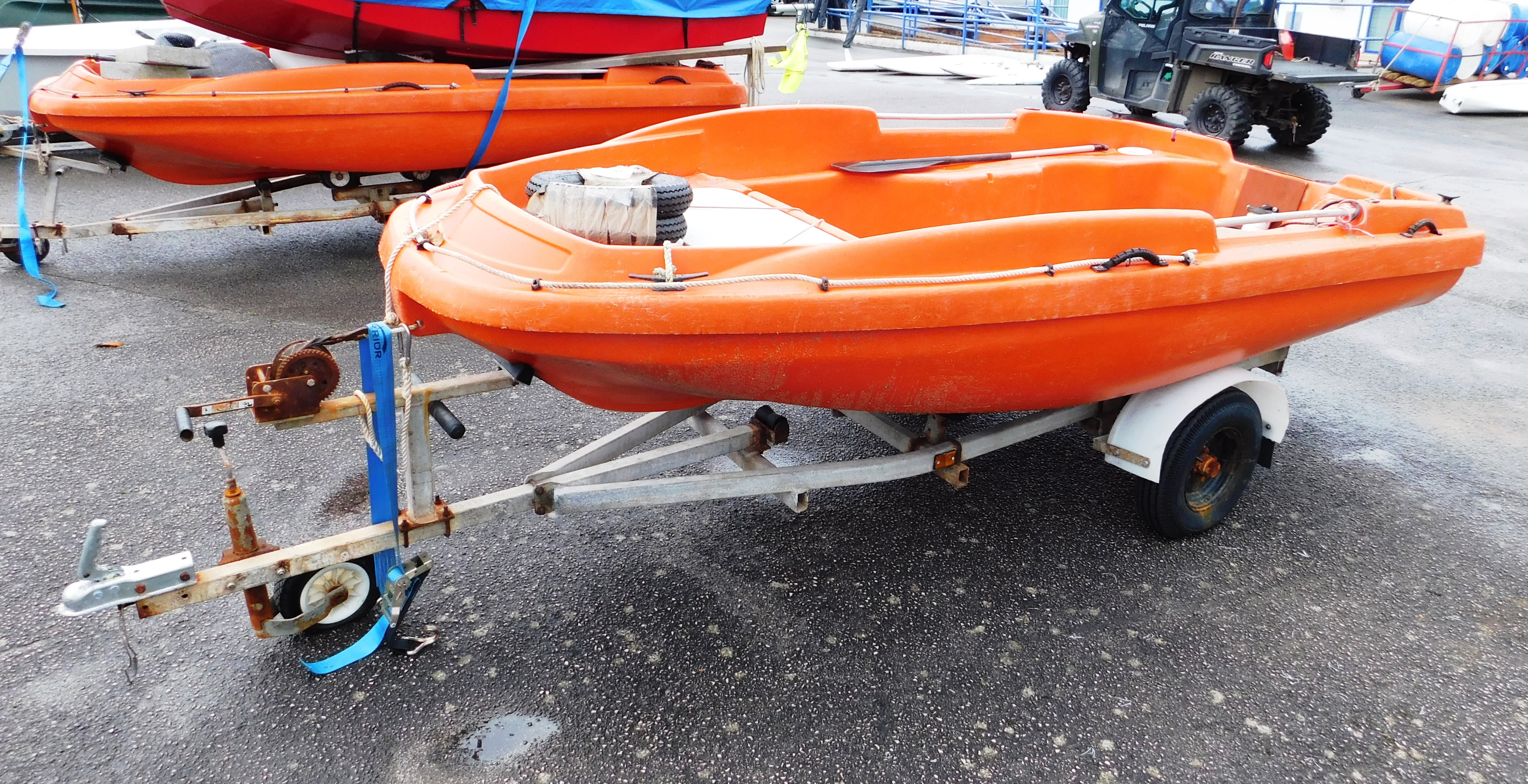 Rigiflex Newmatic 360 Boat with Indespension M5 Trailer