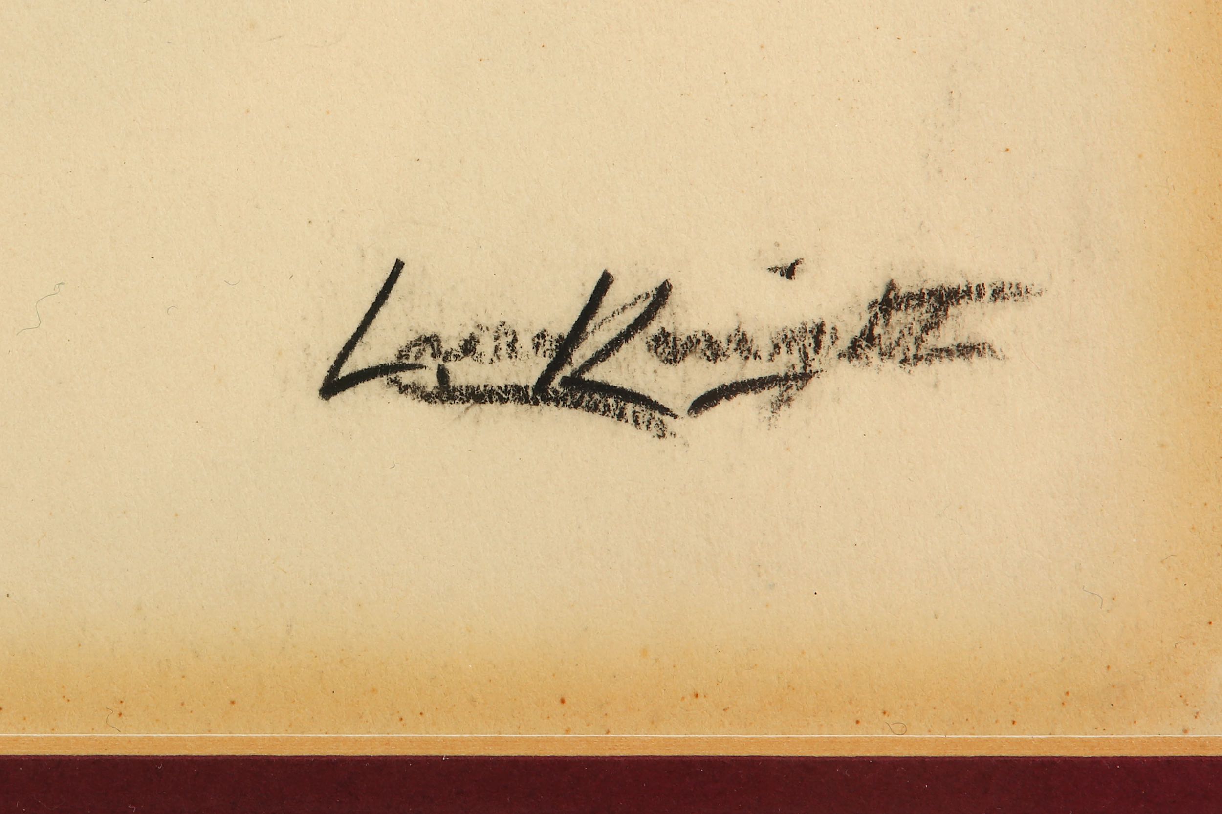 DAME LAURA KNIGHT, R.A., R.W.S. (1877-1970) Trapeze artist signed ...