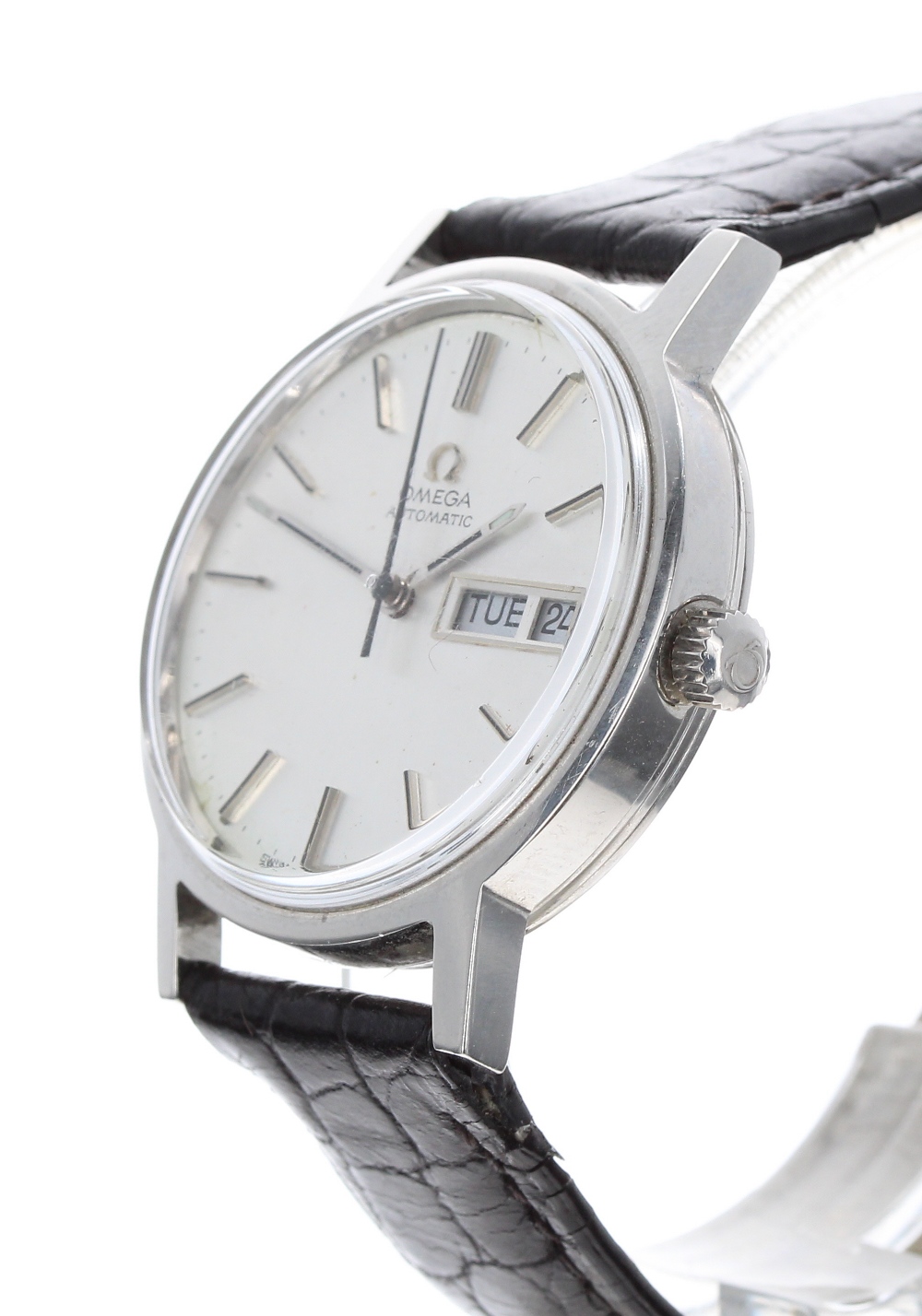 Omega automatic stainless steel gentleman's wristwatch, ref. 1660117 ...