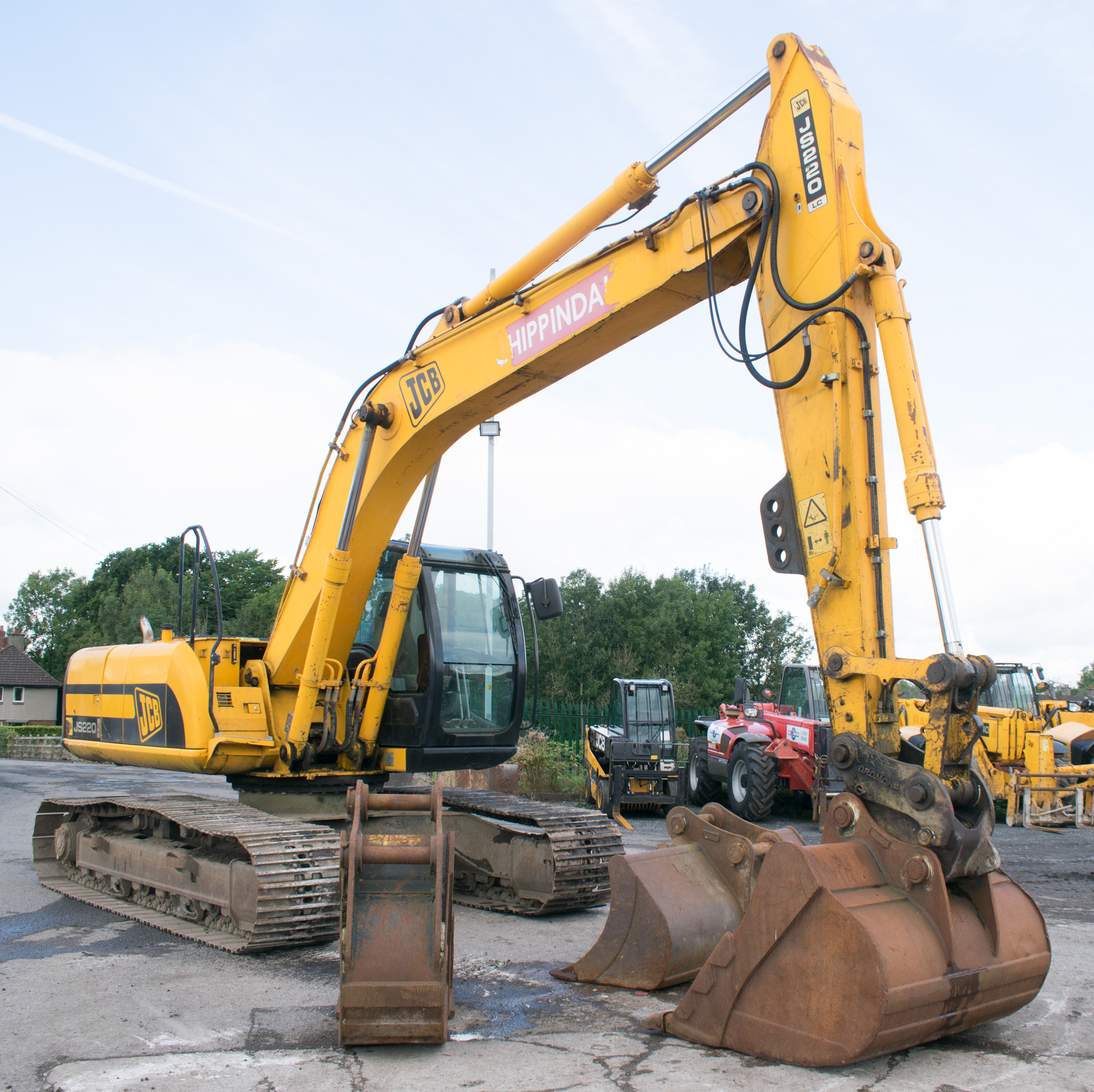 JCB JS220 LC 22 tonne steel tracked excavator Year: 2008 S/N: 81611097 ...