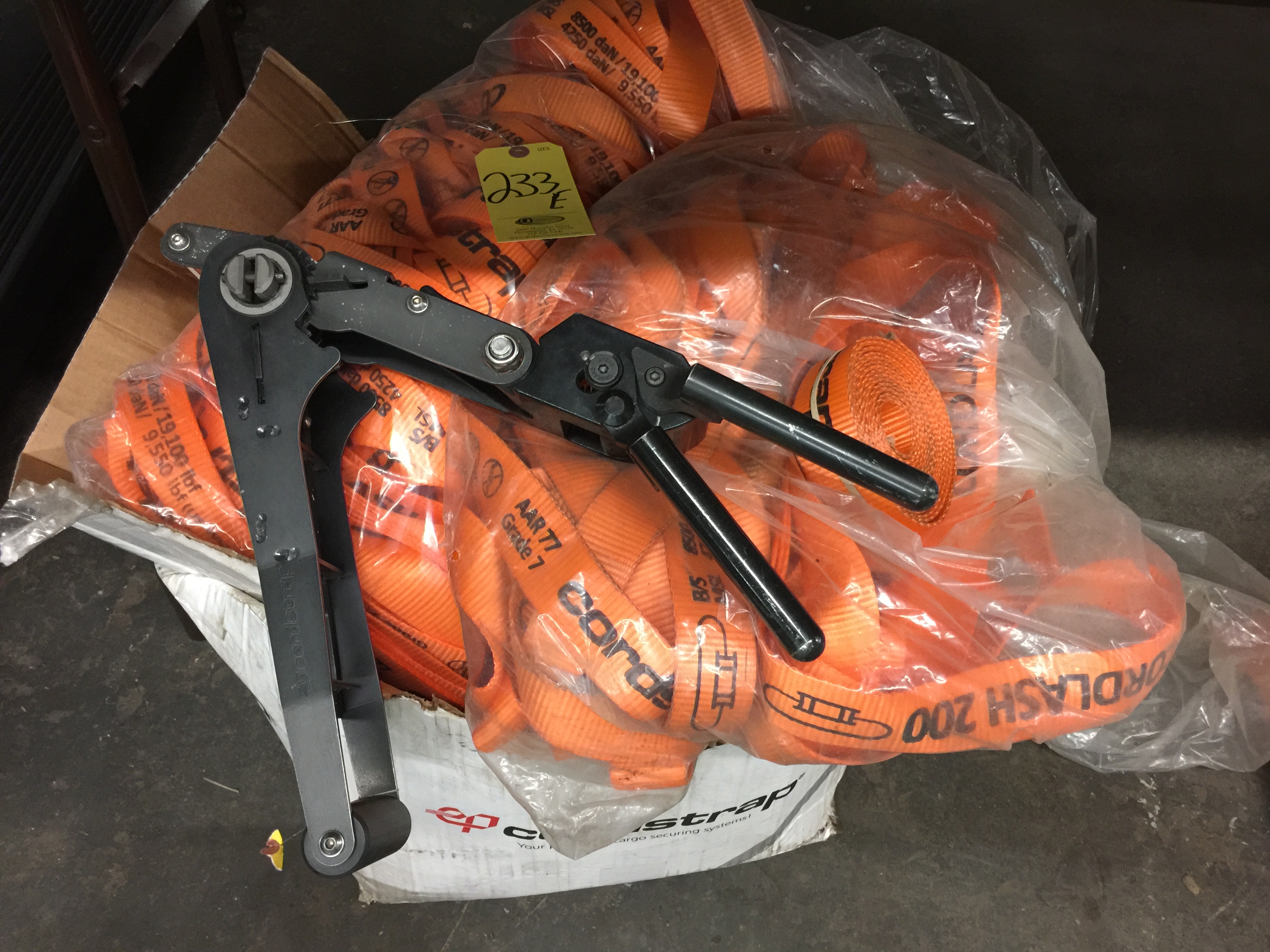 CORDLASH STRAPPING AND TENSIONER