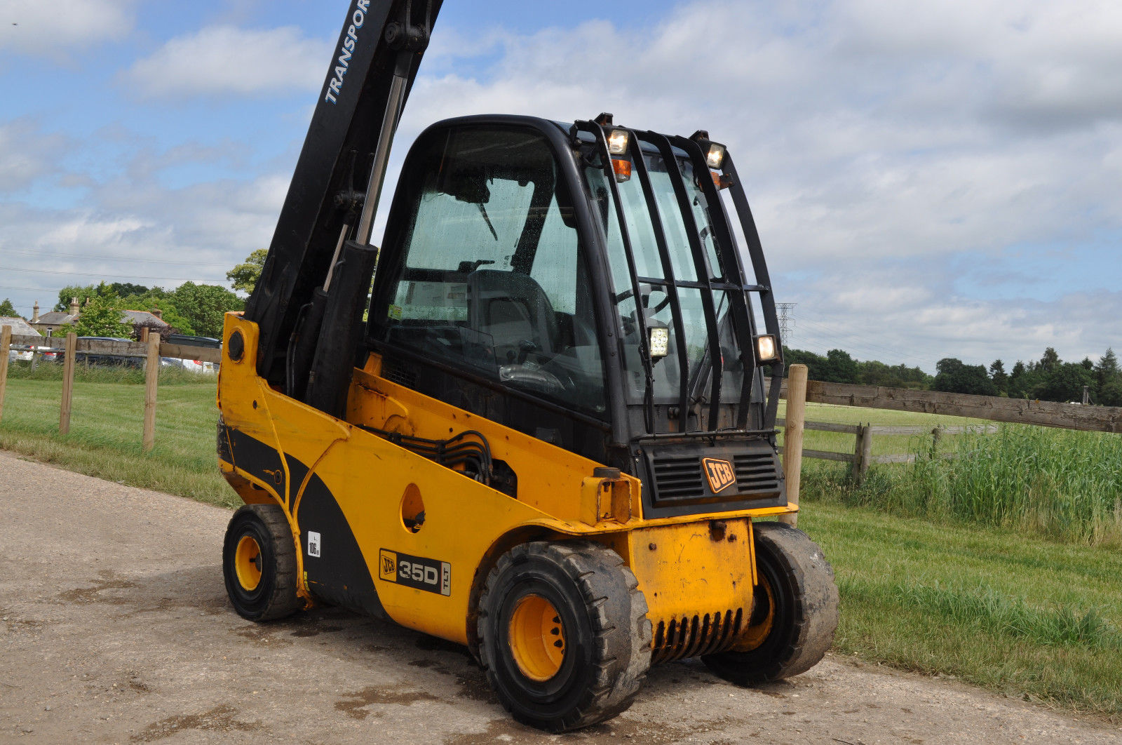 JCB Teletruk TLT35D Year 2006 tlt Teletruck 3.5t 4.4m Telehandler ...