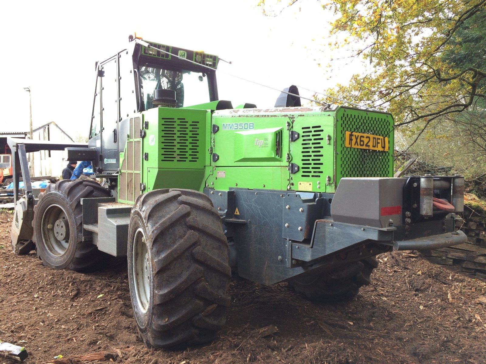 Merlo Tre Emme MM 350 B Tool Carrier With FAE Mulcher Head Forestry ...
