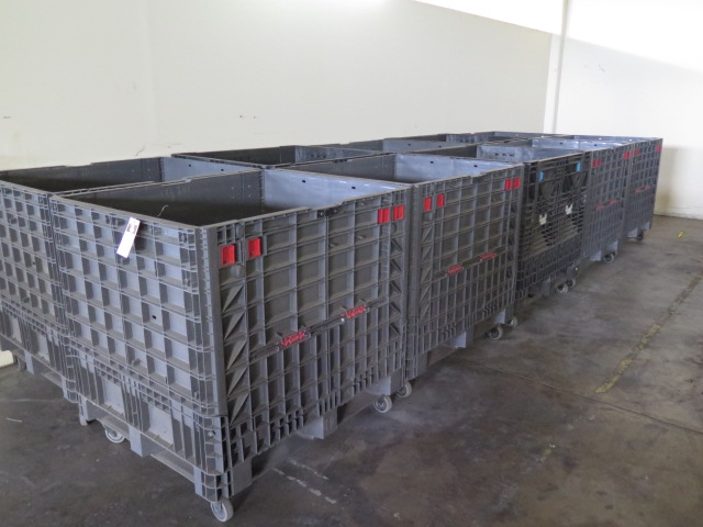 Rolling Gaylord Bins (10)