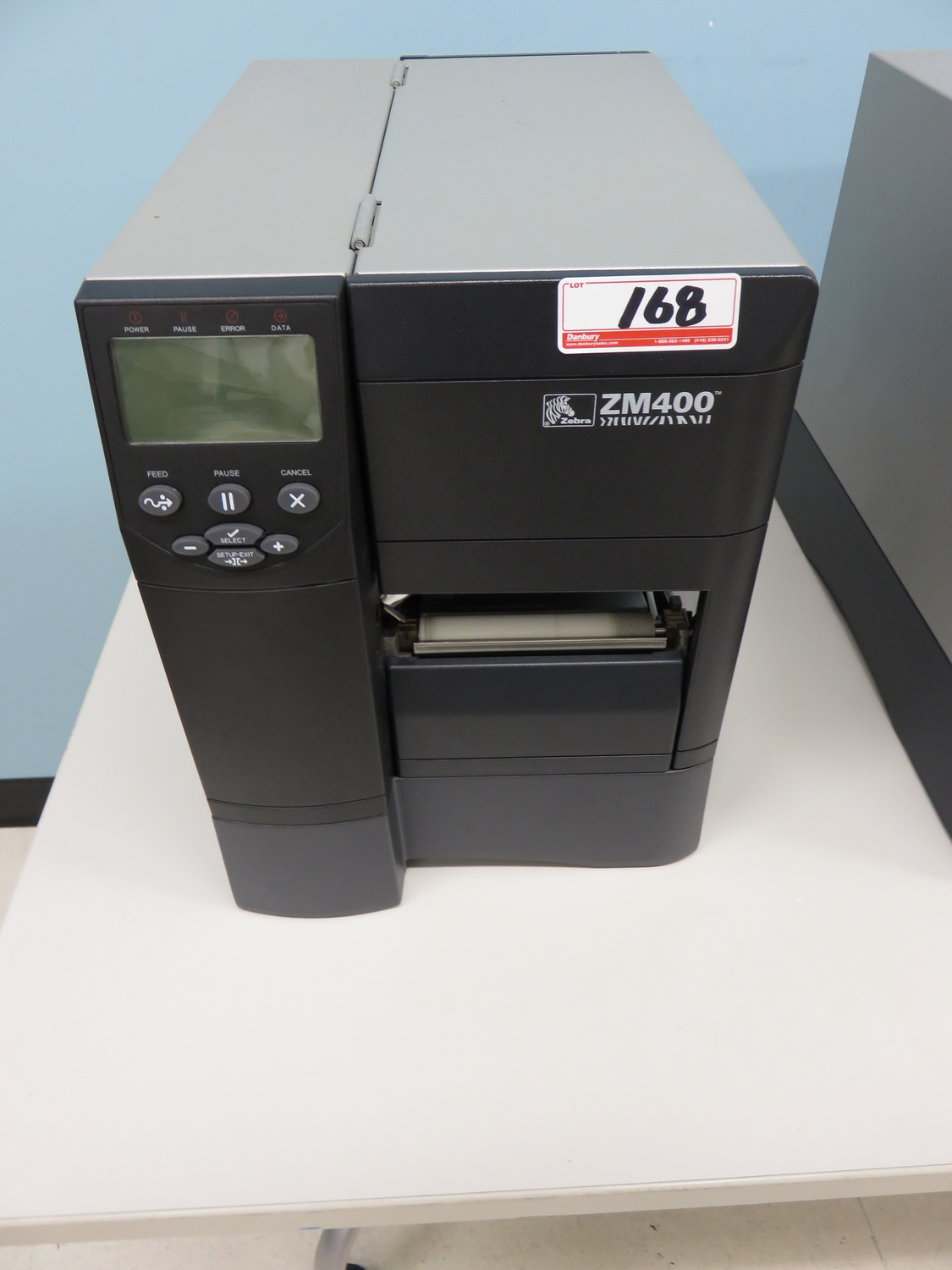 ZEBRA ZM400 BARCODE PRINTER