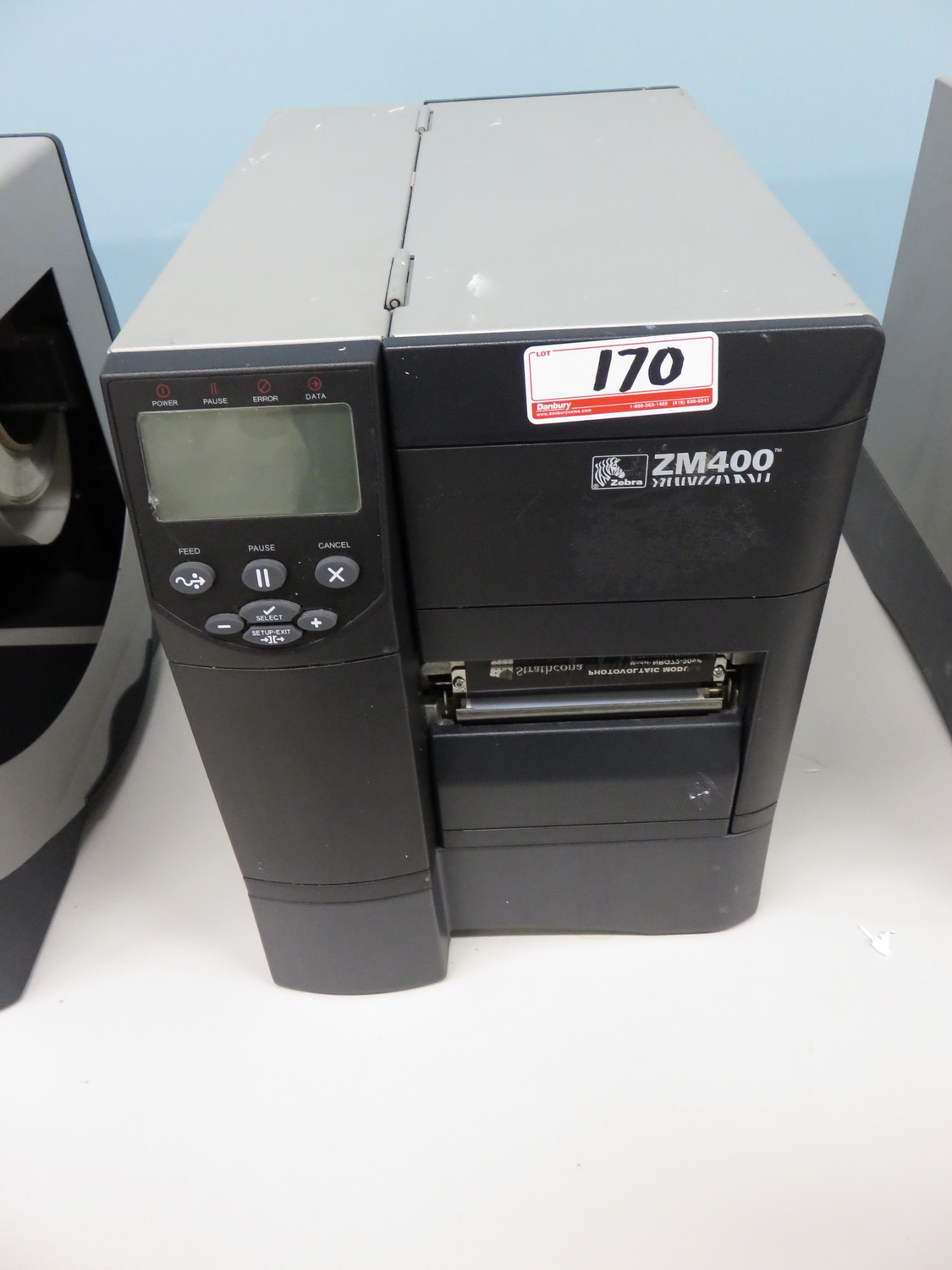 ZEBRA ZM400 BARCODE PRINTER