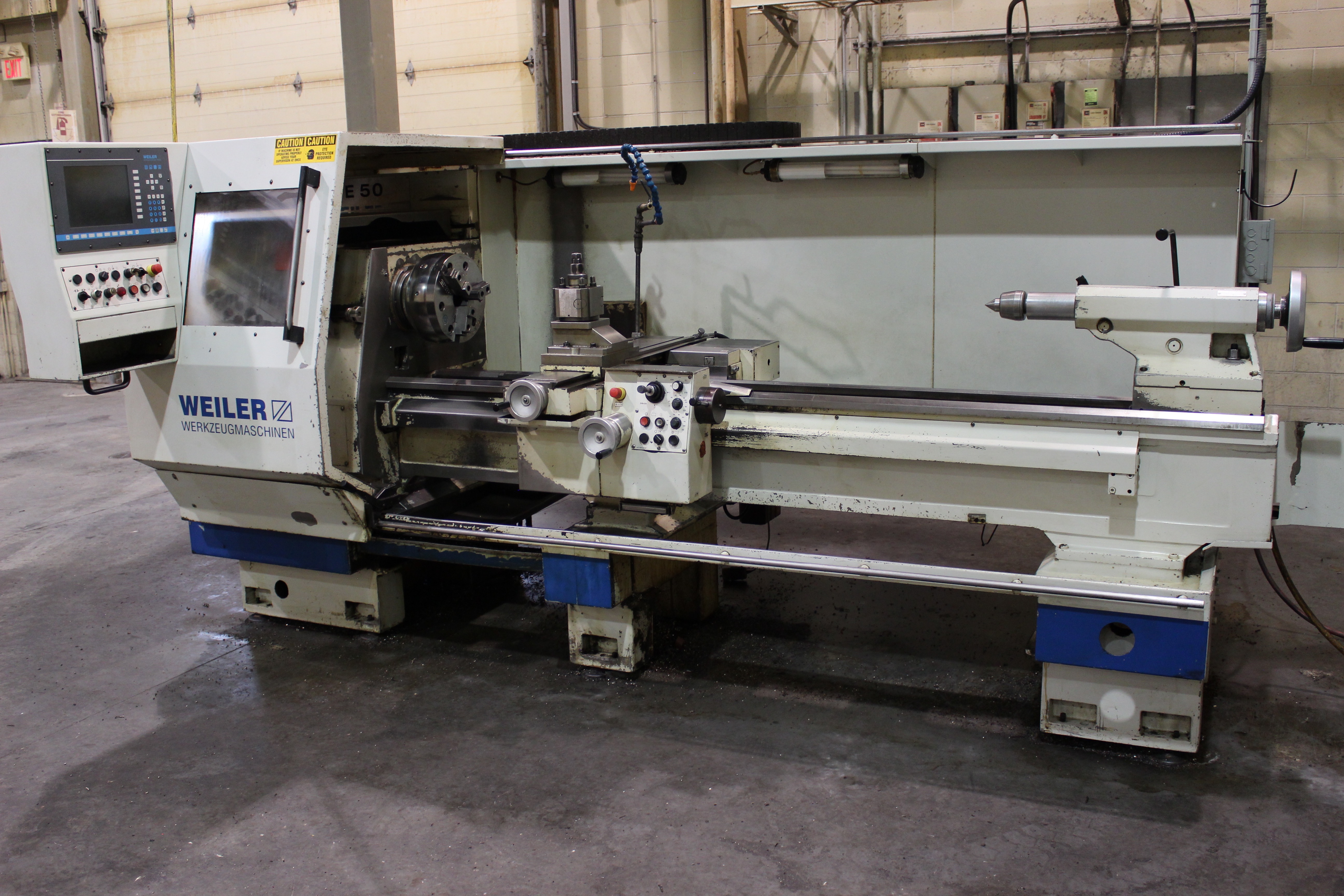 Weiler E50 x 2000 Universal Center Lathe with Automated Cycles, 12 ...