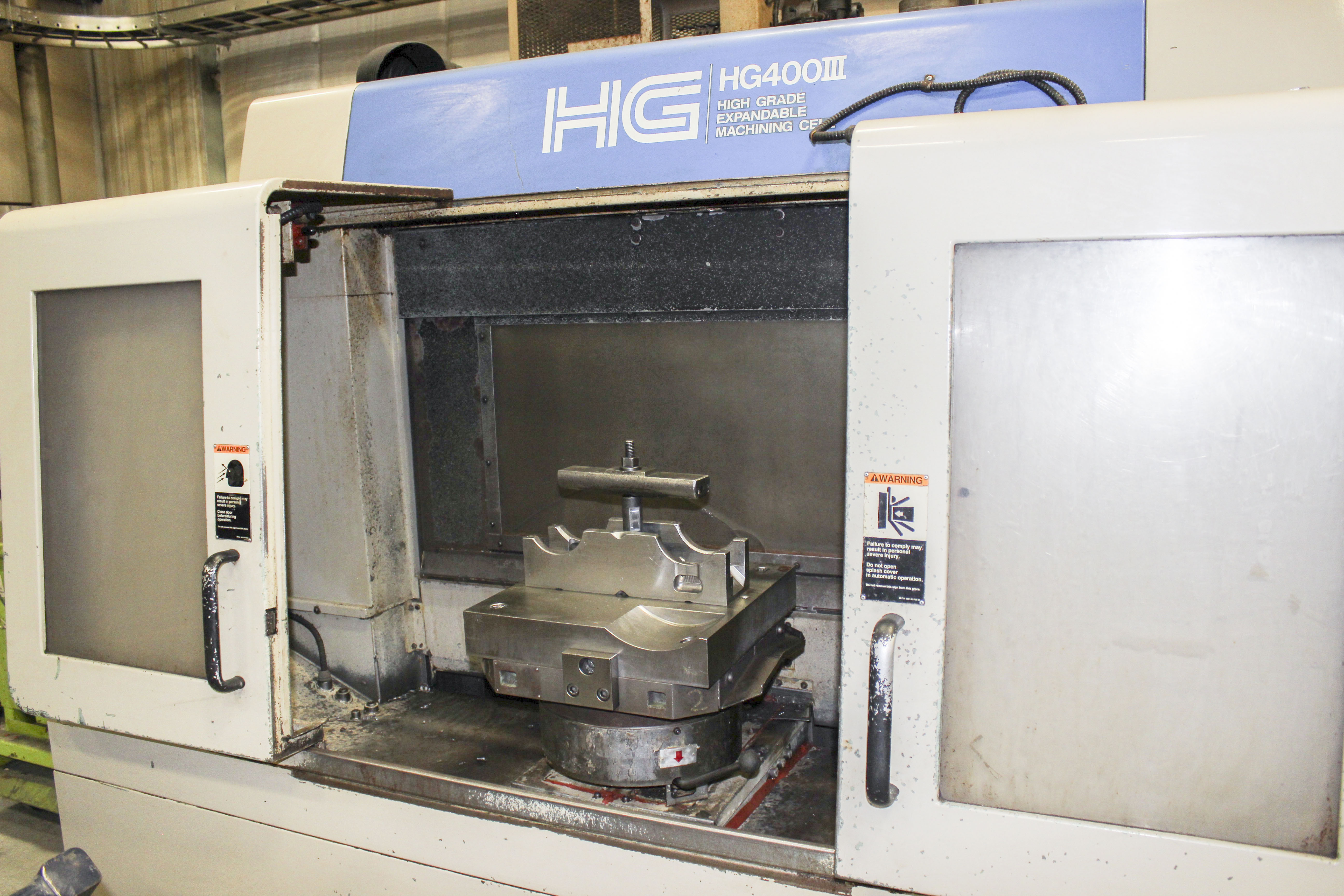 Hitachi Seiki HG-400 III CNC Horizontal Machining Center, with Seicos ...