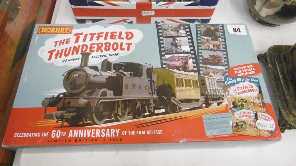 HORNBY BOXED SET 'THE TITFIELD THUNDERBOLT'