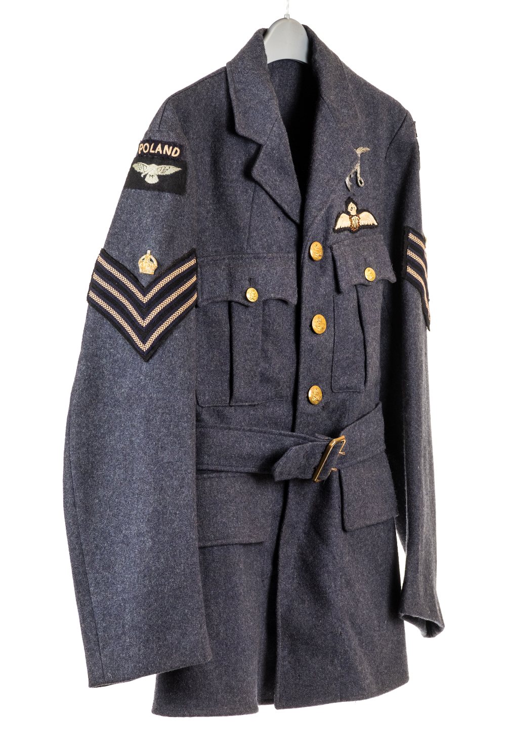 *RAF Tunic. A WWII RAF tunic worn by a Sergeant with Polish Air Force ...