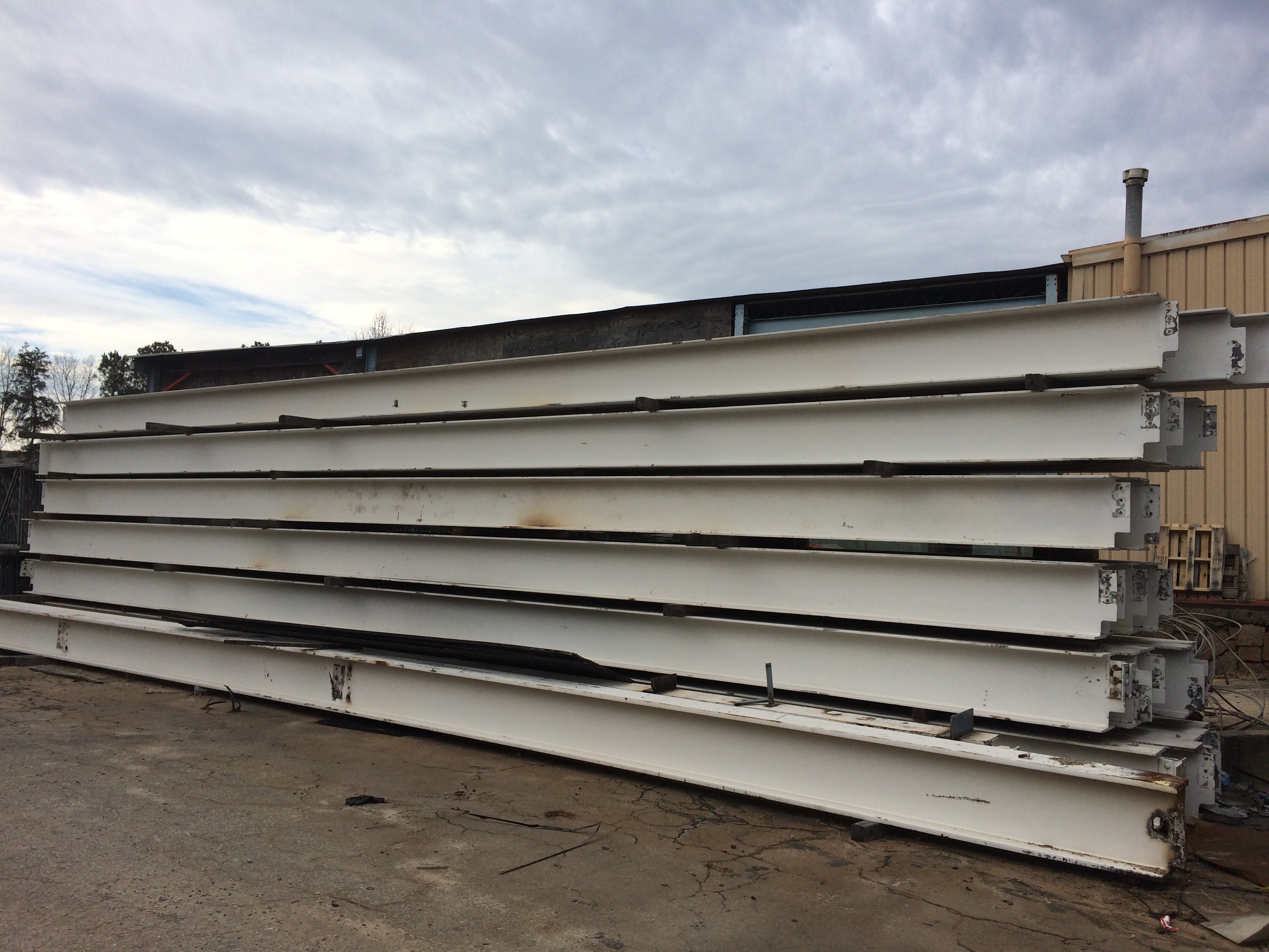 W18 X 76 HEAVY DUTY STRUCTURAL WIDE FLANGE I-BEAM, SIZE: 18" X 11-1/8 ...