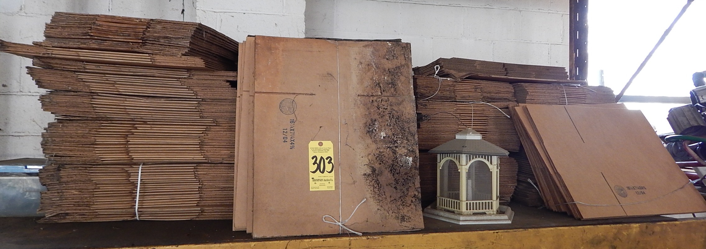 Cardboard Boxes (Some have Water Damage)