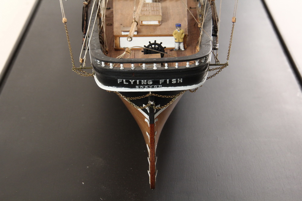 SHIP MODEL - Sailing Ship "Flying Fish", built by Donald McKay, E ...