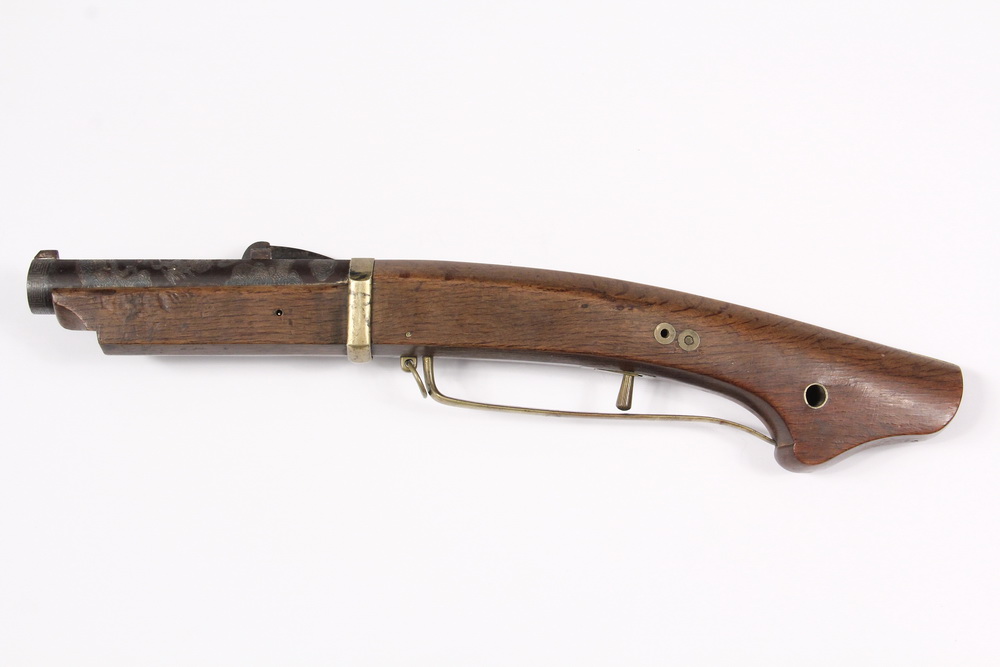 EARLY JAPANESE FIREARM - Late Edo Period (1615-1868) Matchlock Short ...