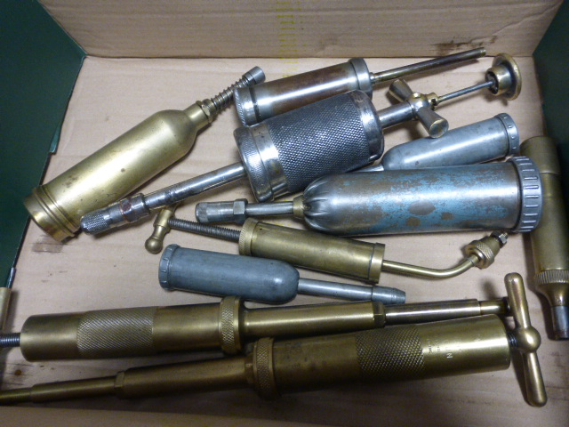 Group of Vintage Grease Guns