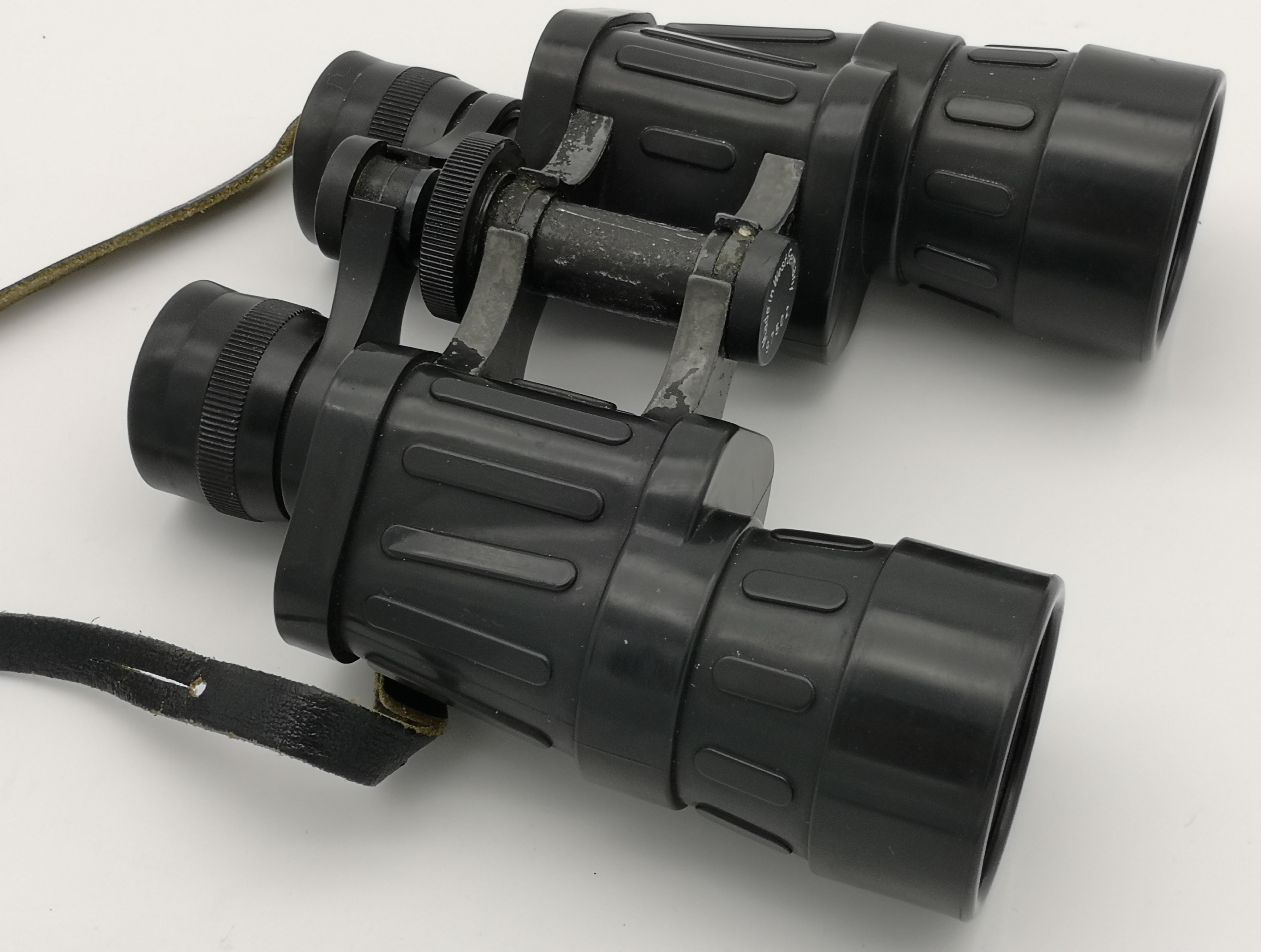 Vintage German Optolyth Alpin Ceralin binoculars, Rubber armour, 10x40 ...